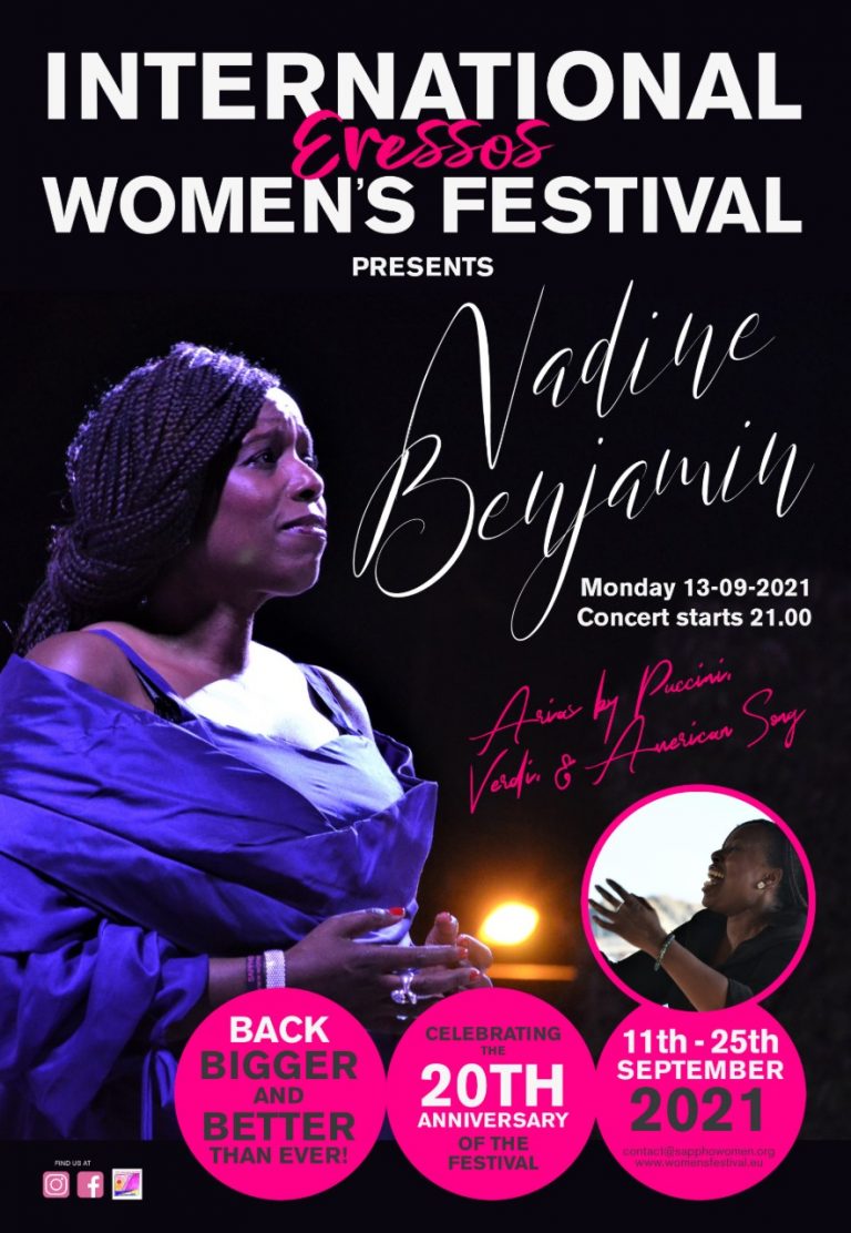 Nadine Benjamin is coming back in 2021! – Sappho Women